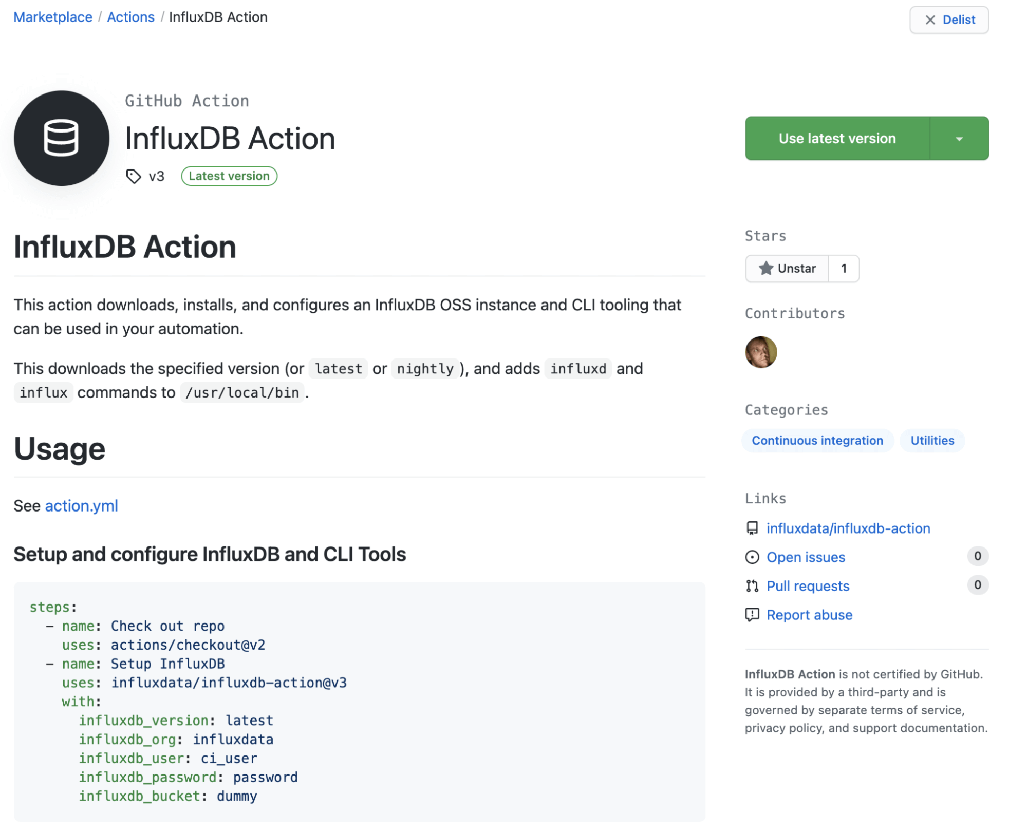 使用带有github Actions的inflxdb用于gitops Cicd和数据转换 Inflxdata雷竞技能赚到钱么 雷竞技 7327